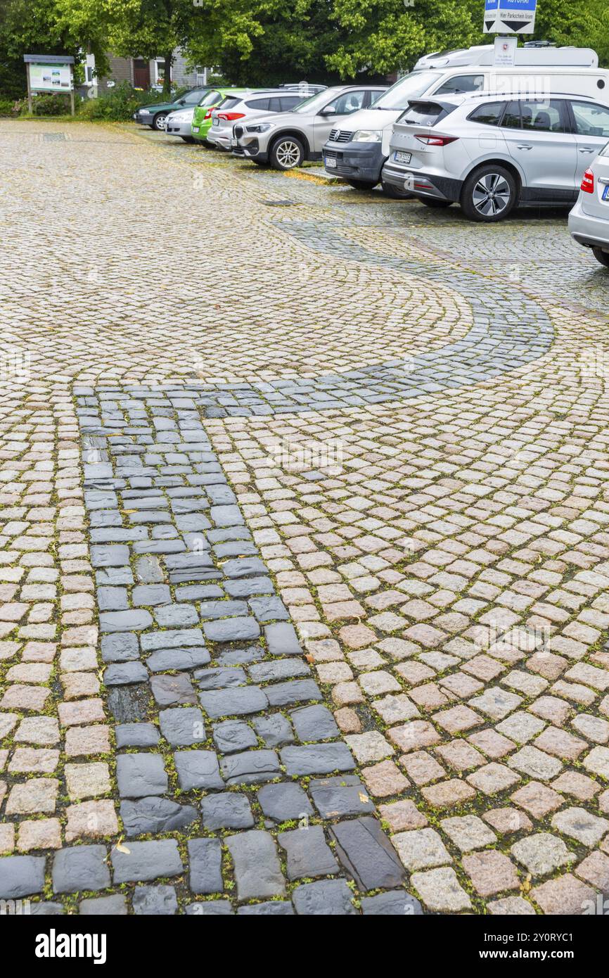 Remains of a historic church in Romanesque style with original ...