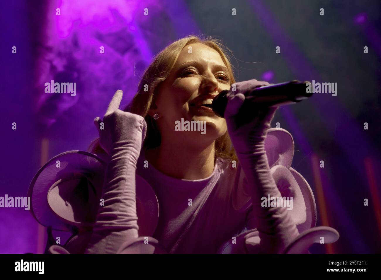 LEA live on tour 2024 at the Max-Schmeling-Halle in Berlin on 02/09 ...