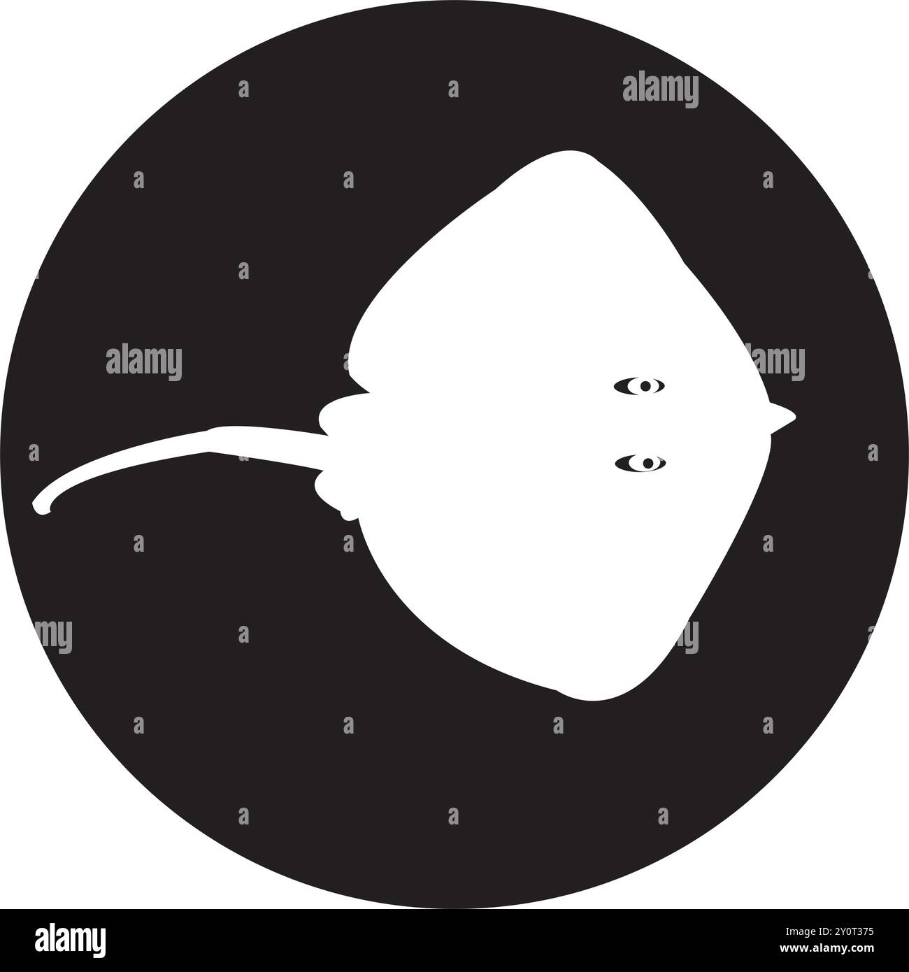 stingray icon vector illustration symbol design Stock Vector Image ...
