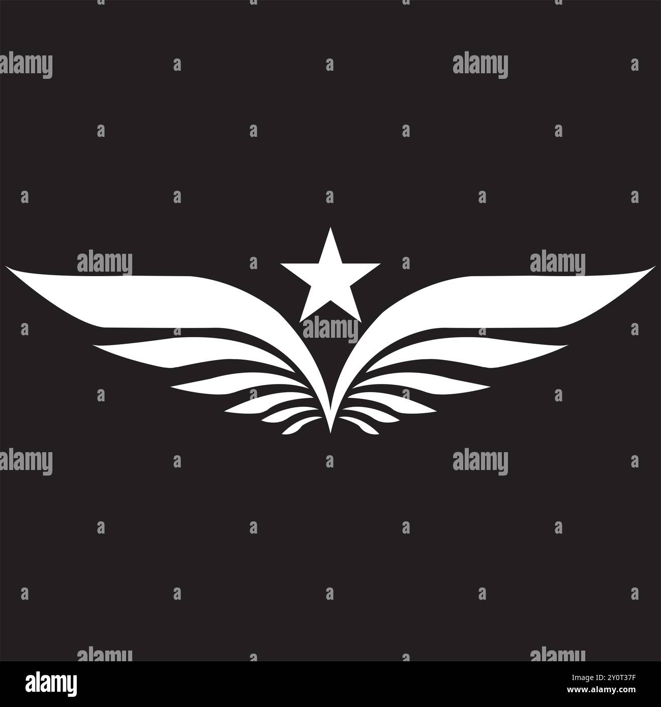 wing icon vector illustrtation symbol design Stock Vector Image & Art ...