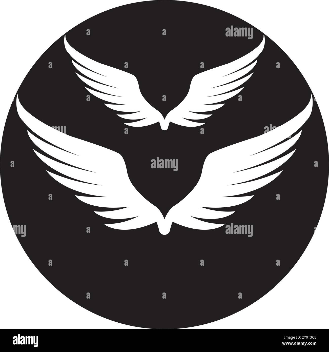wing icon vector illustrtation symbol design Stock Vector Image & Art ...