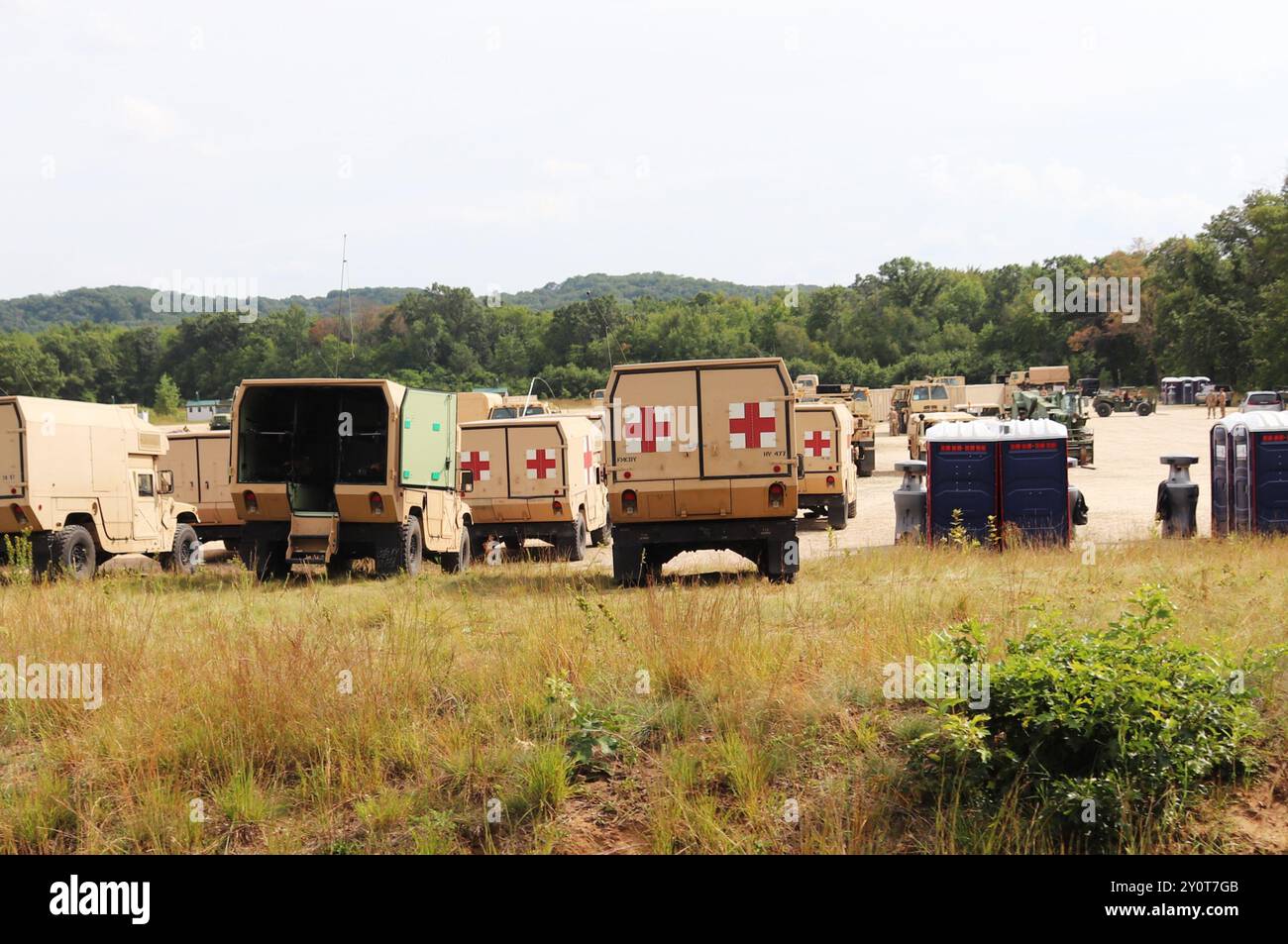 Training operations for the 2024 Global Medic Exercise are shown Aug ...