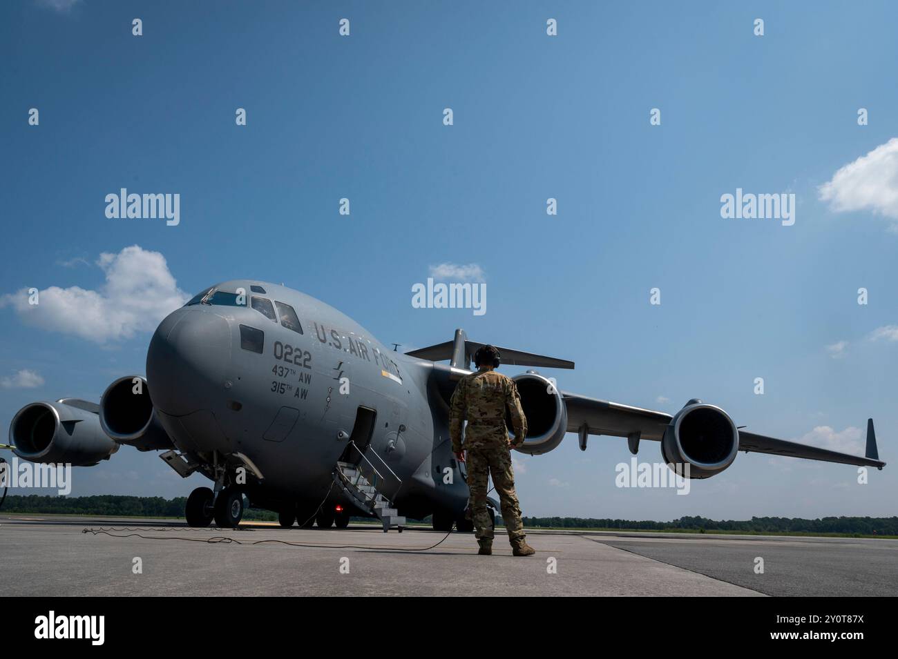U.S. Air Force Senior Airman Casey Lawson, 16th Airlift Squadron ...