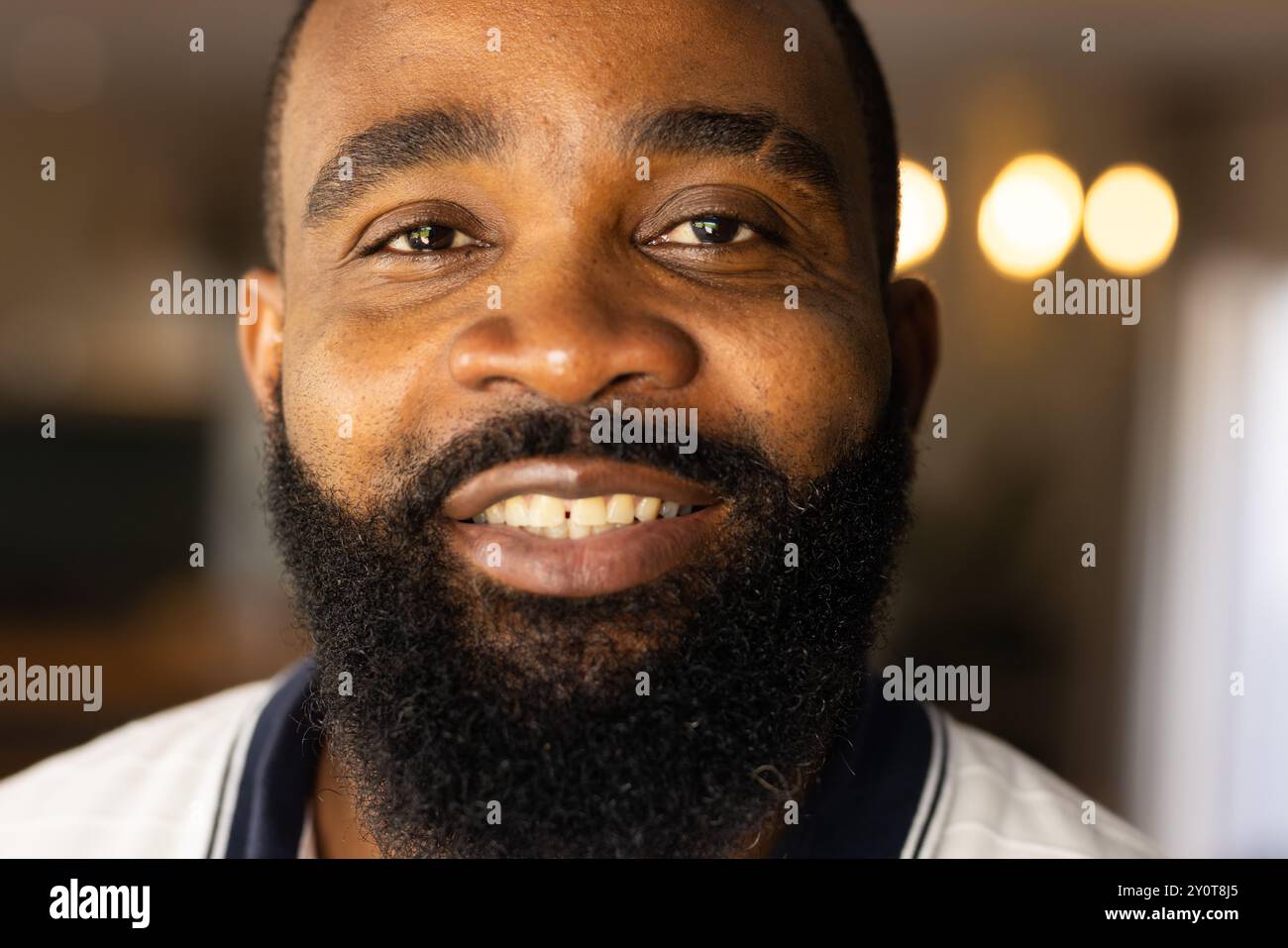 Bearded stylish african american hi-res stock photography and images ...