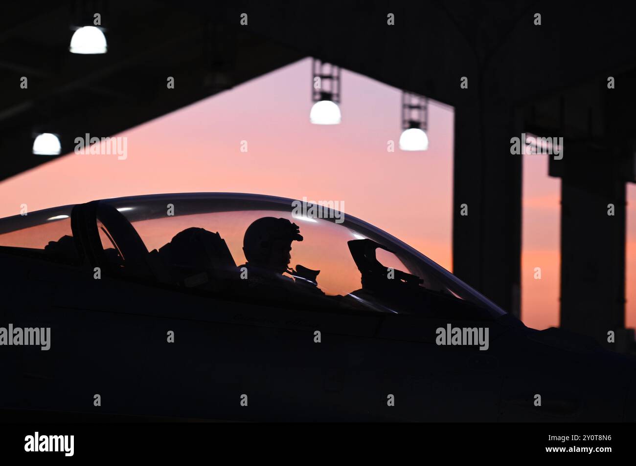 A pilot and F-16 Fighting Falcon assigned to the 179th Fighter Squadron ...
