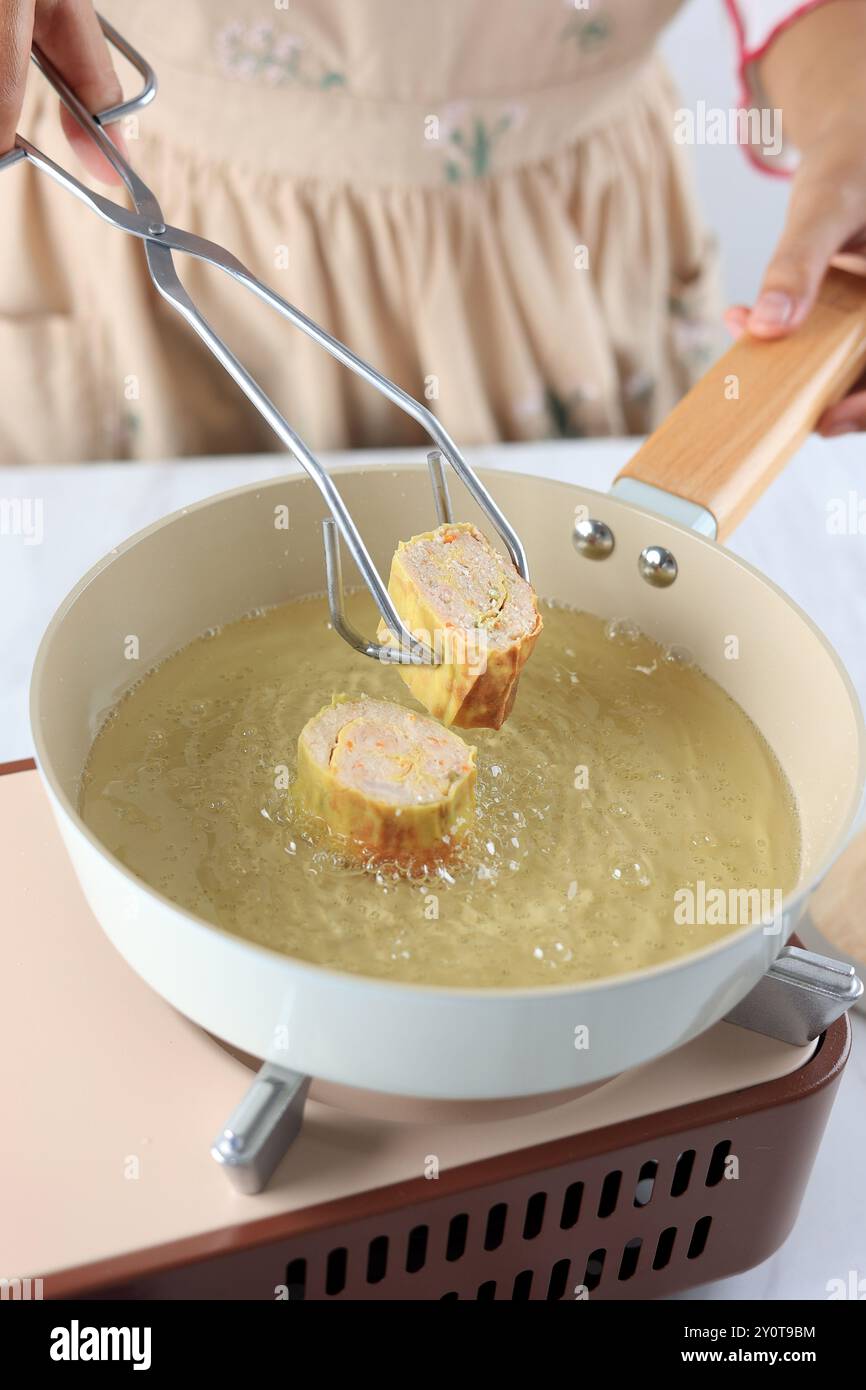 Asian hand stack thai hi-res stock photography and images - Alamy