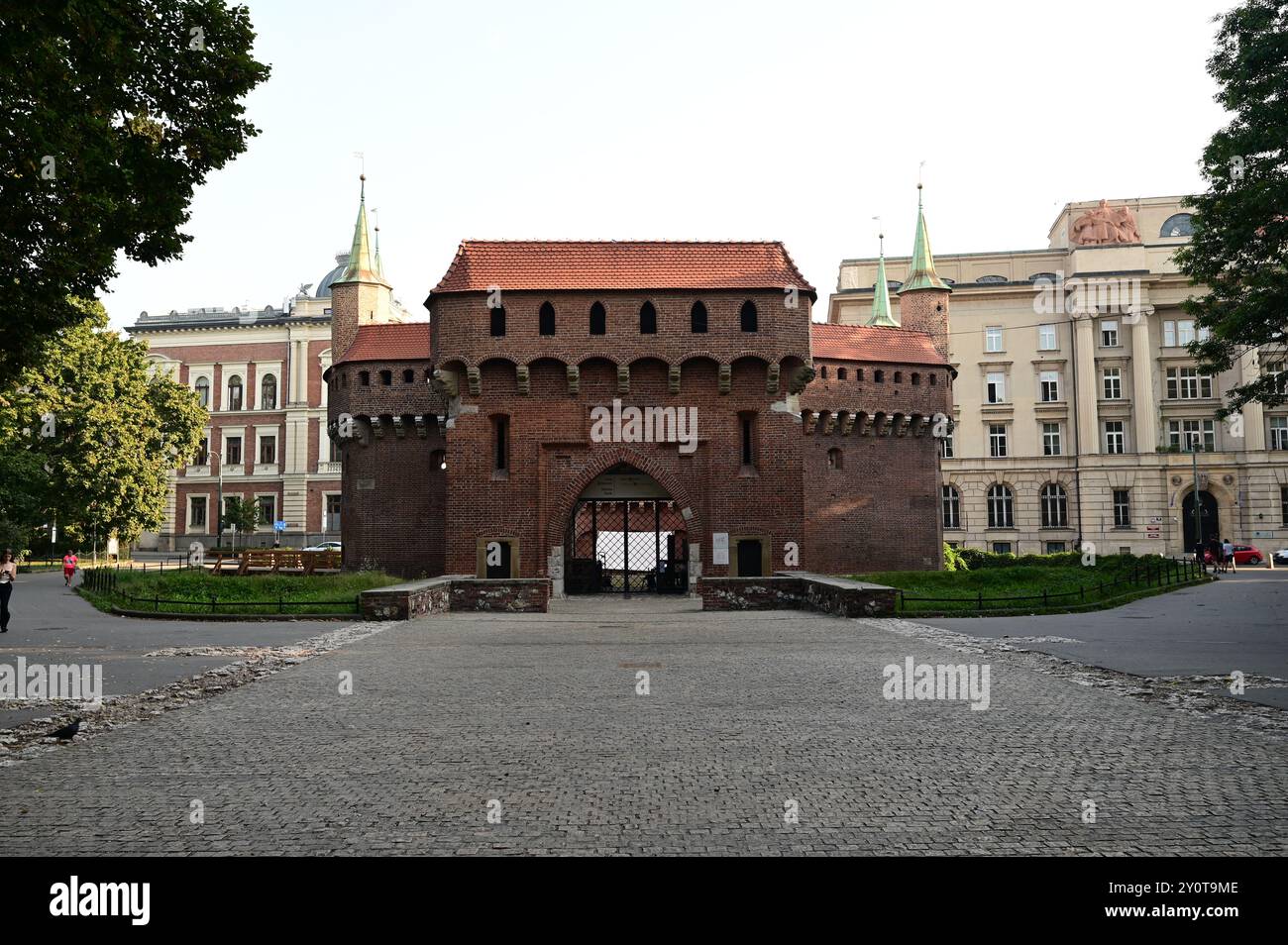 Krakow barbican gateway history hi-res stock photography and images - Alamy
