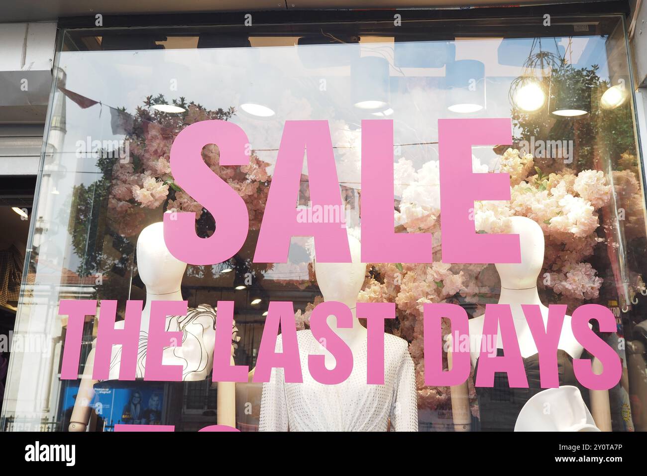 Dont miss the Last Days of Sale at the Fashion Store Window Display ...