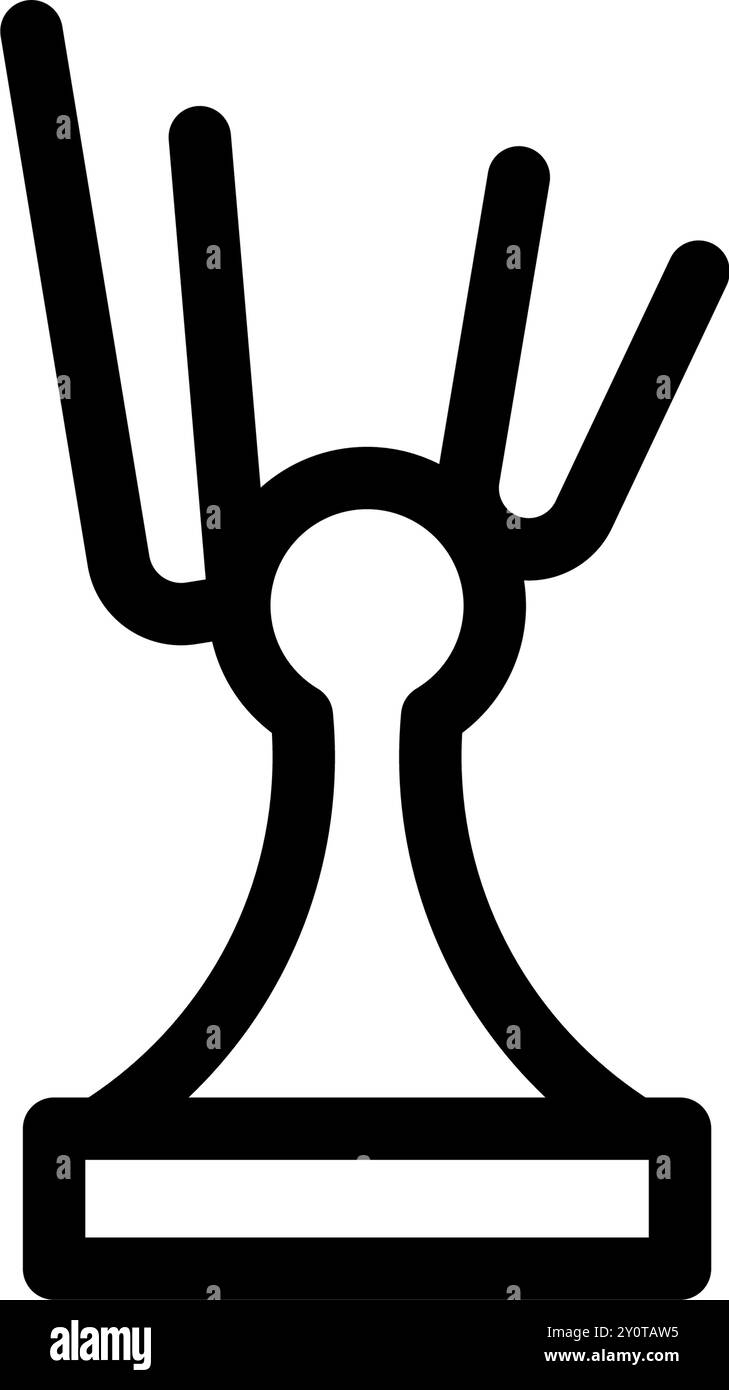 Hand holding pawn chess game Stock Vector Images - Alamy