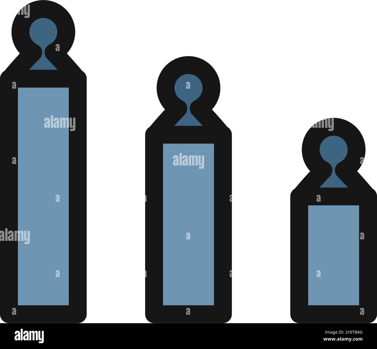 Icon chart graph of winner symbol design Stock Vector Image & Art - Alamy