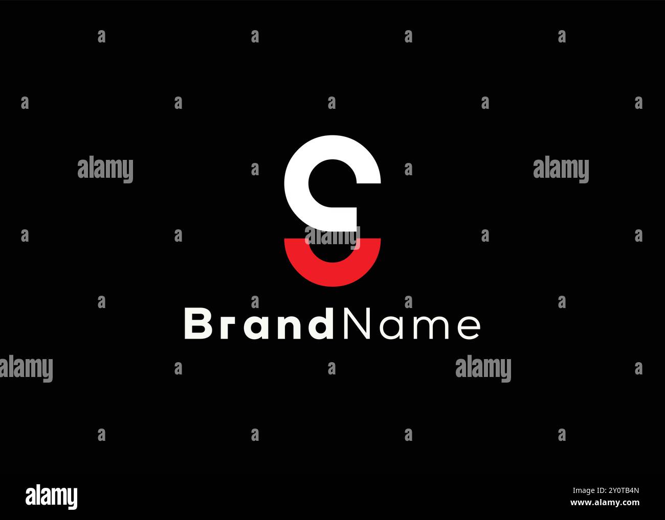 Minimalist letter C G logo design template. Modern style G C logo Stock ...