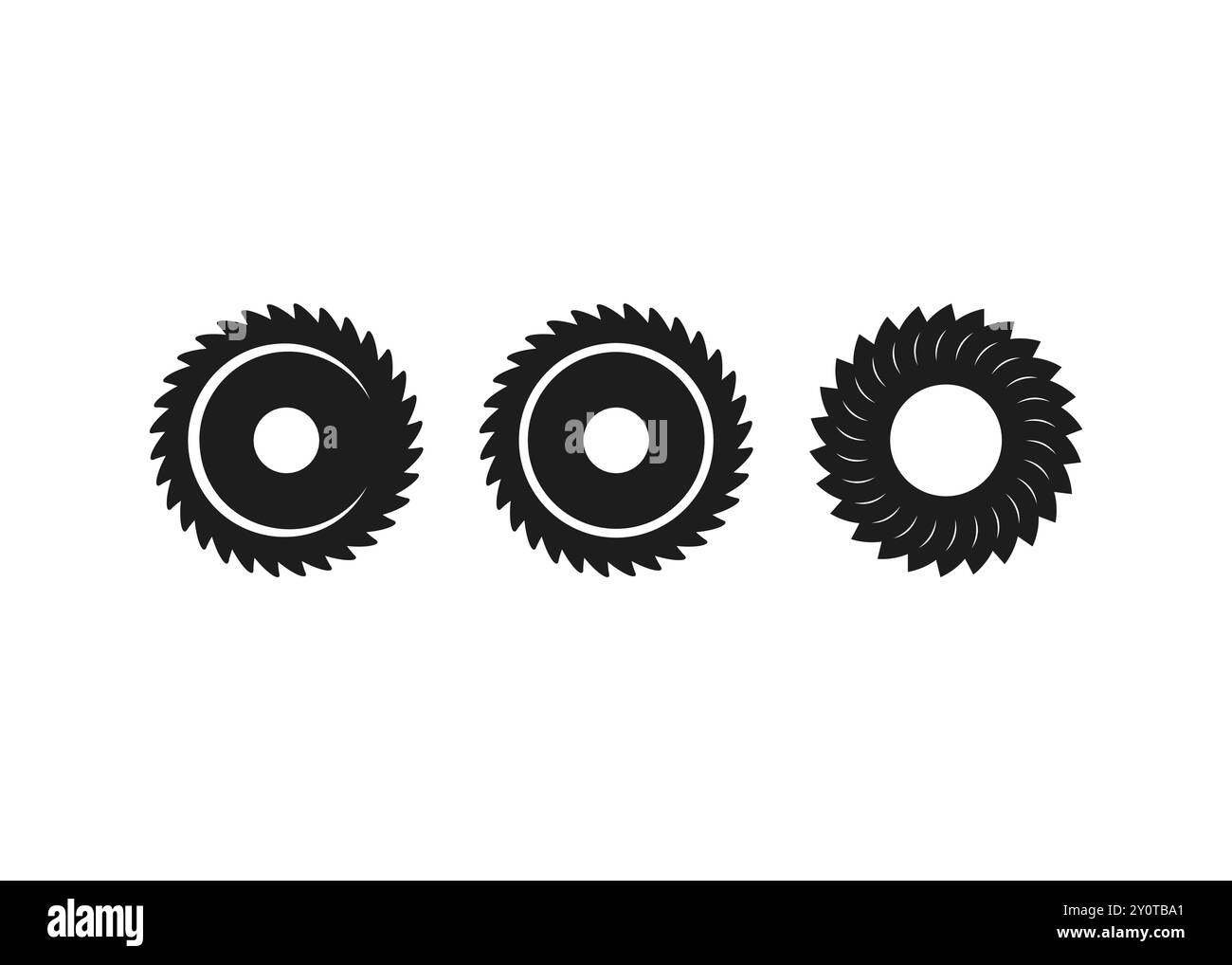 Minimalist wood cutting logo design template. Modern style sawmill logo ...