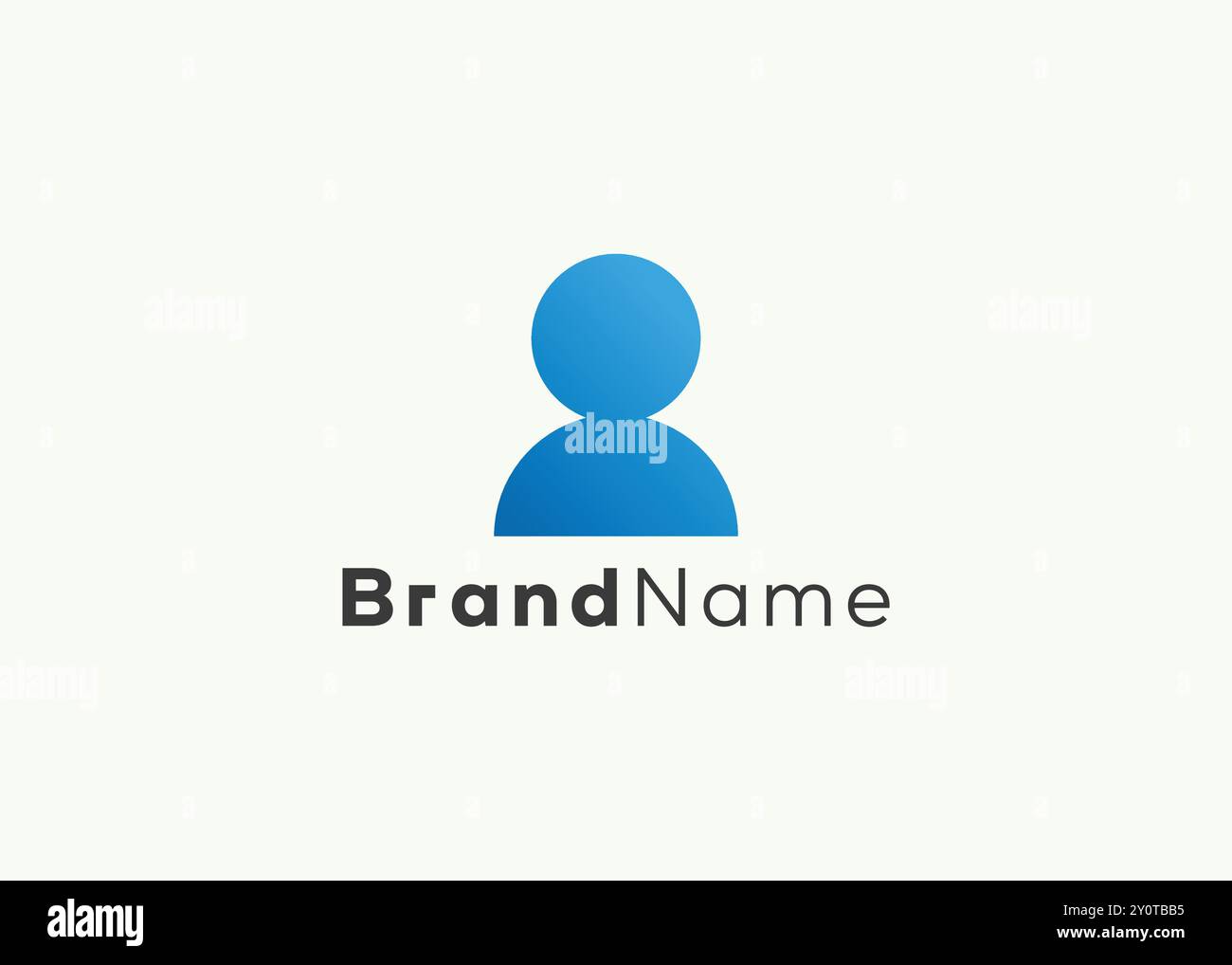 Minimalist man logo design template. Modern style man logo Stock Vector ...