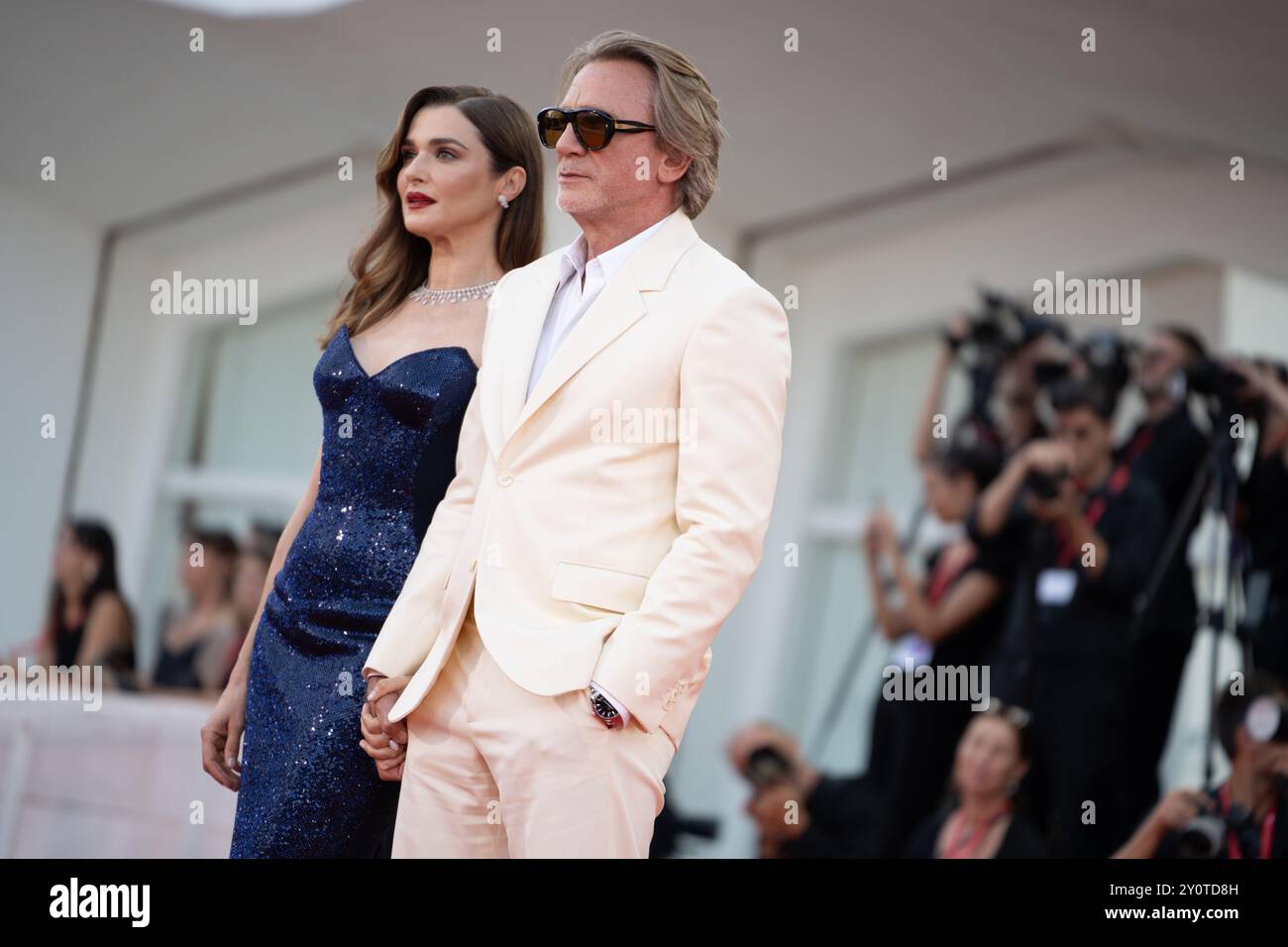 Venice, Italy. 03rd Sep, 2024. Daniel Craig and Rachel Weisz attend the ...