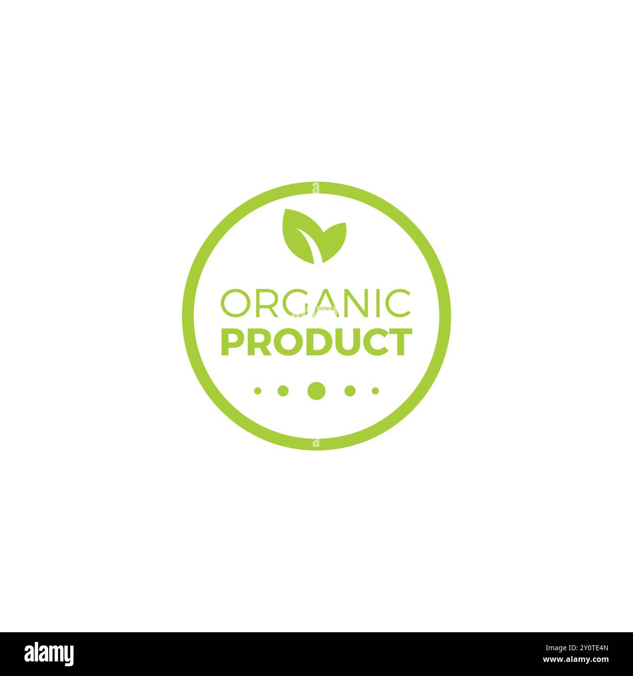 Organic Product Logo vector Stock Vector Image & Art - Alamy