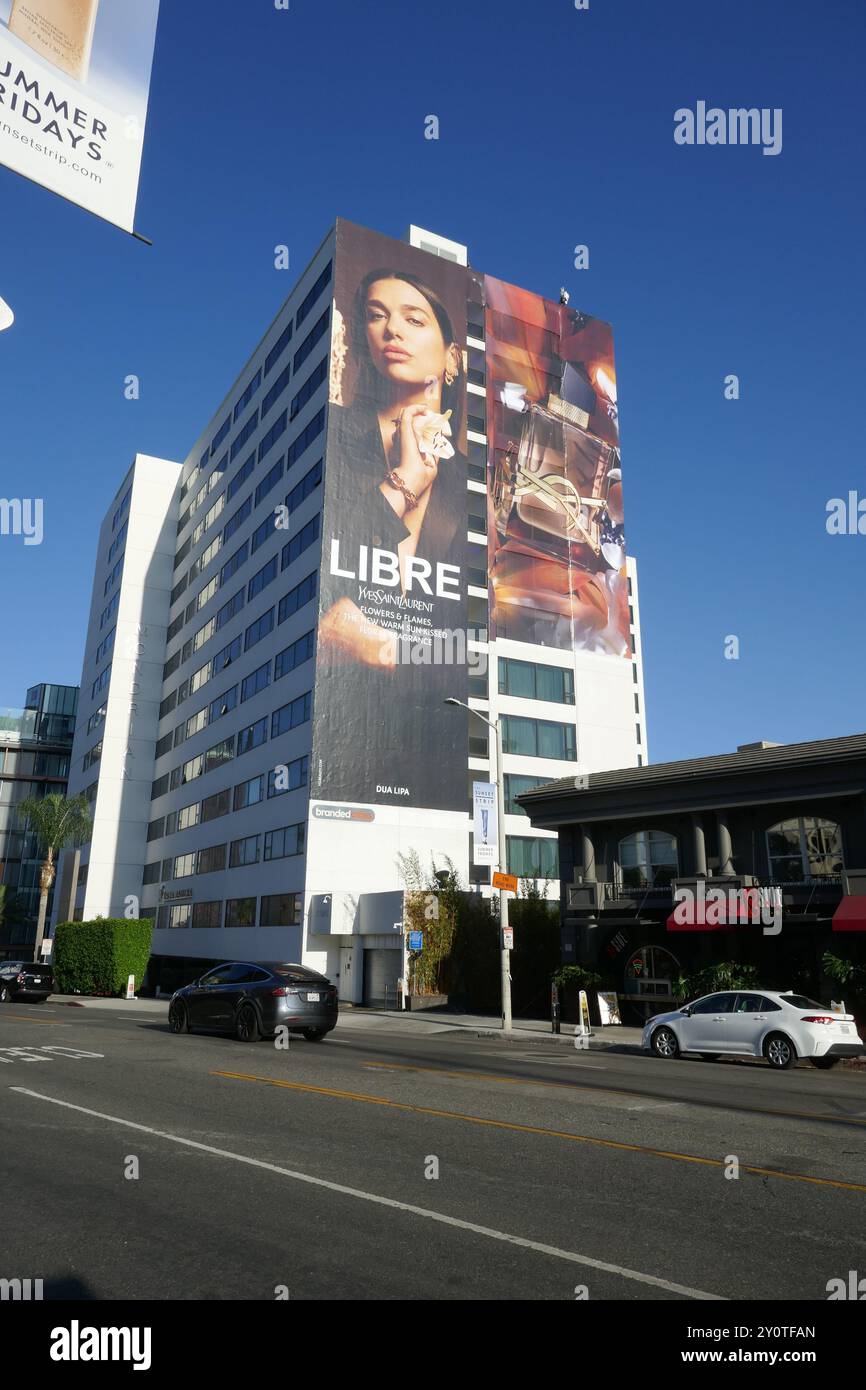 Los Angeles, California, USA 3rd September 2024 Dua Lipa YSL Yves Saint ...