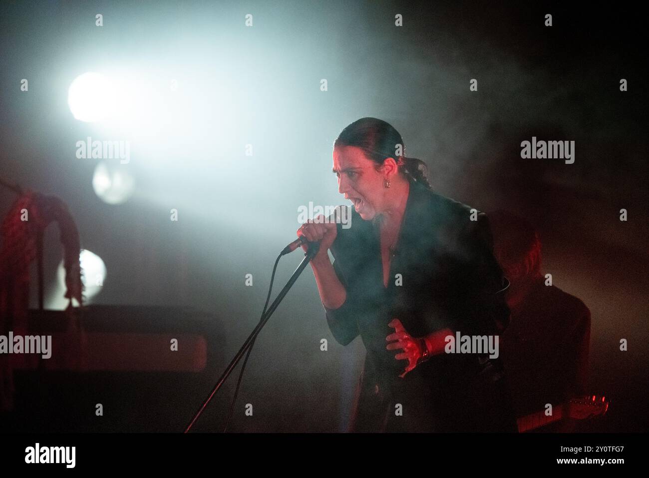 NADINE SHAH, CONCERT, 2024: The singer Nadine Shah plays the Far Out ...