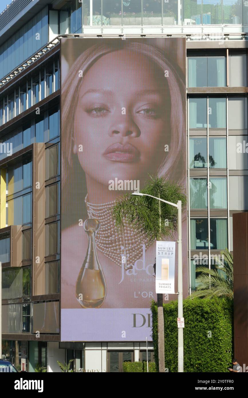 Los Angeles, California, USA 3rd September 2024 Rihanna Dior Billboard ...
