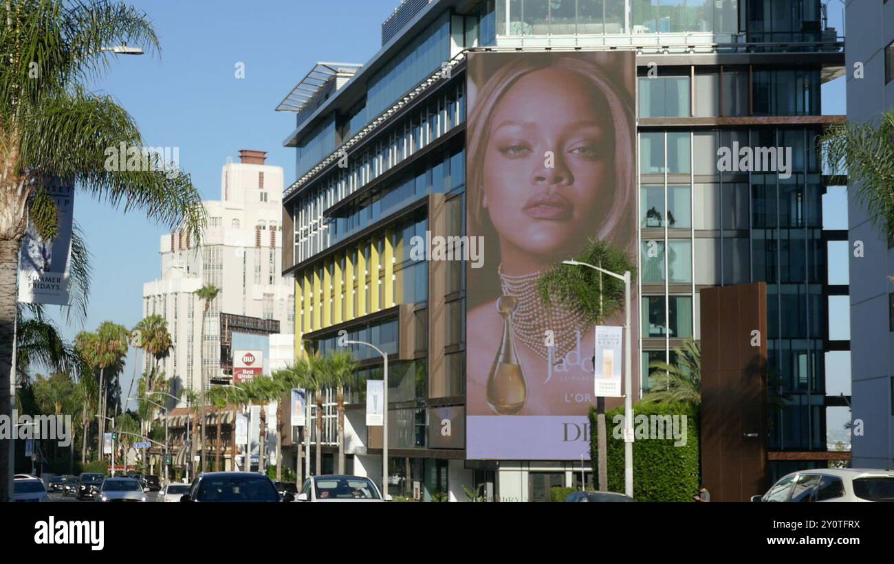 Los Angeles, California, USA 3rd September 2024 Rihanna Dior Billboard ...