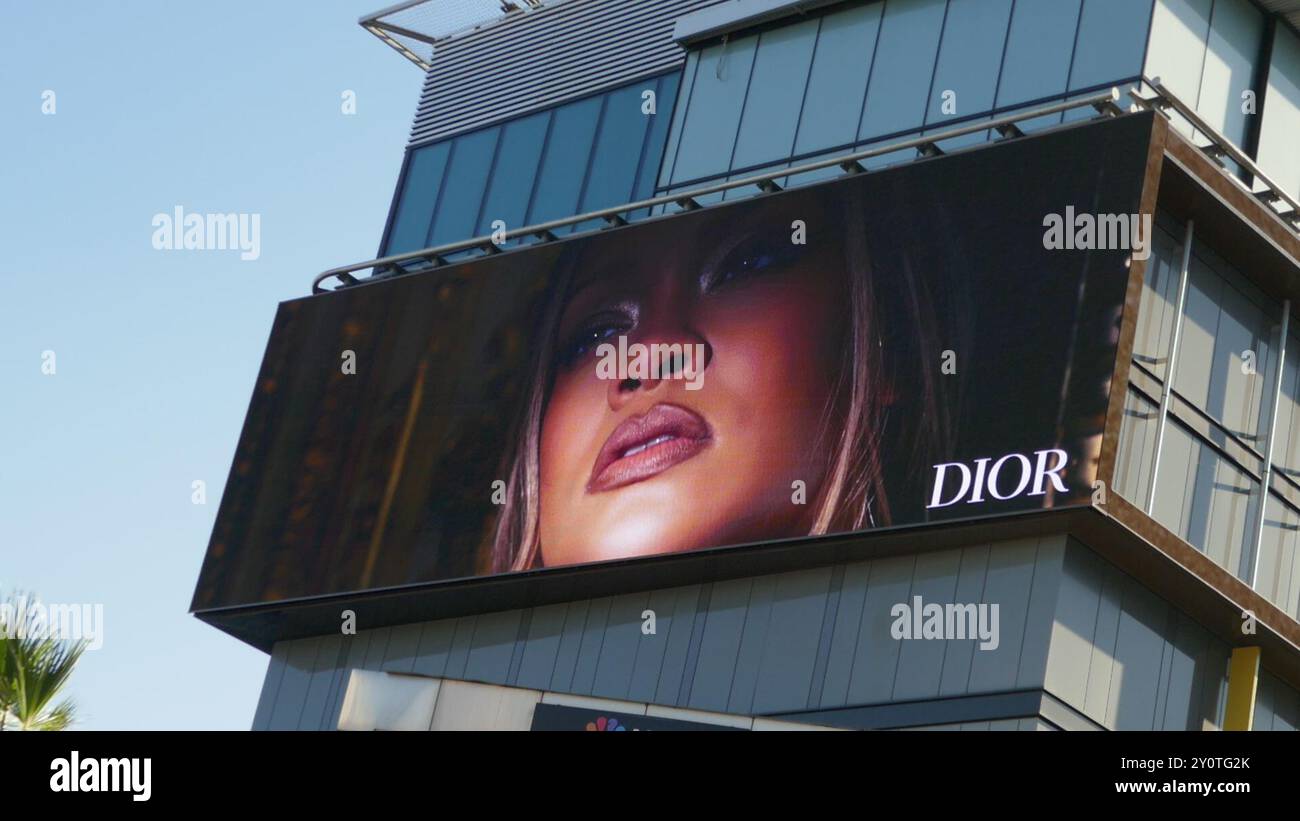 Los Angeles, California, USA 3rd September 2024 Rihanna Dior Billboard ...