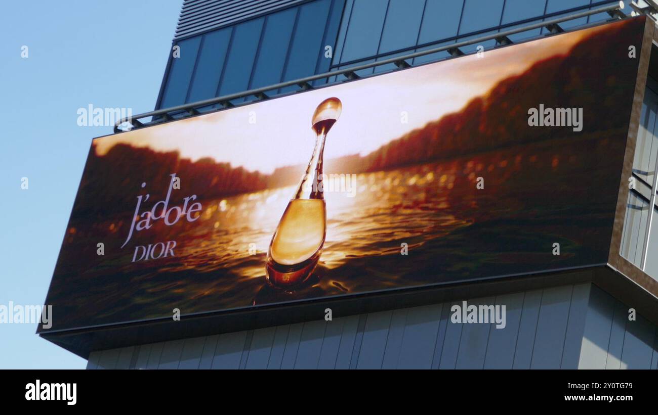 Los Angeles, California, USA 3rd September 2024 Rihanna Dior Billboard ...