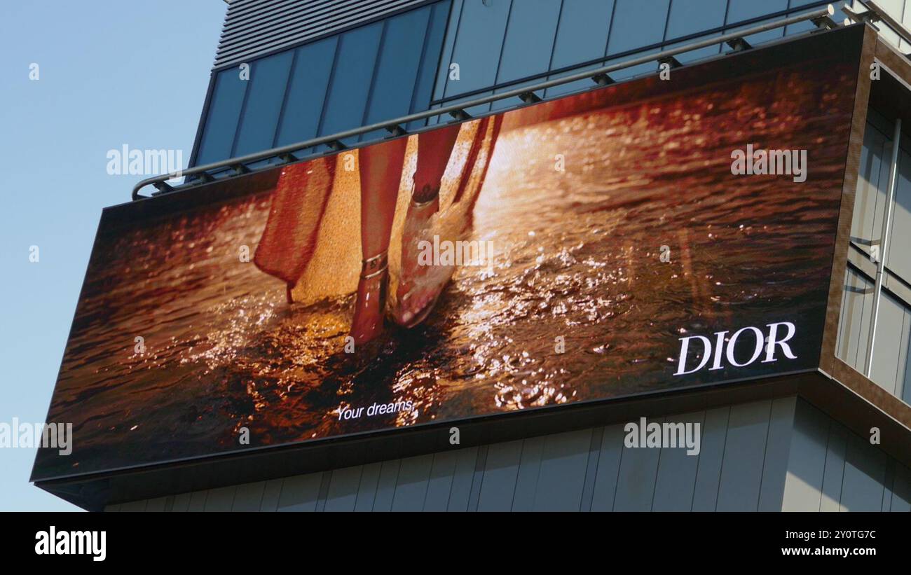 Los Angeles, California, USA 3rd September 2024 Rihanna Dior Billboard ...