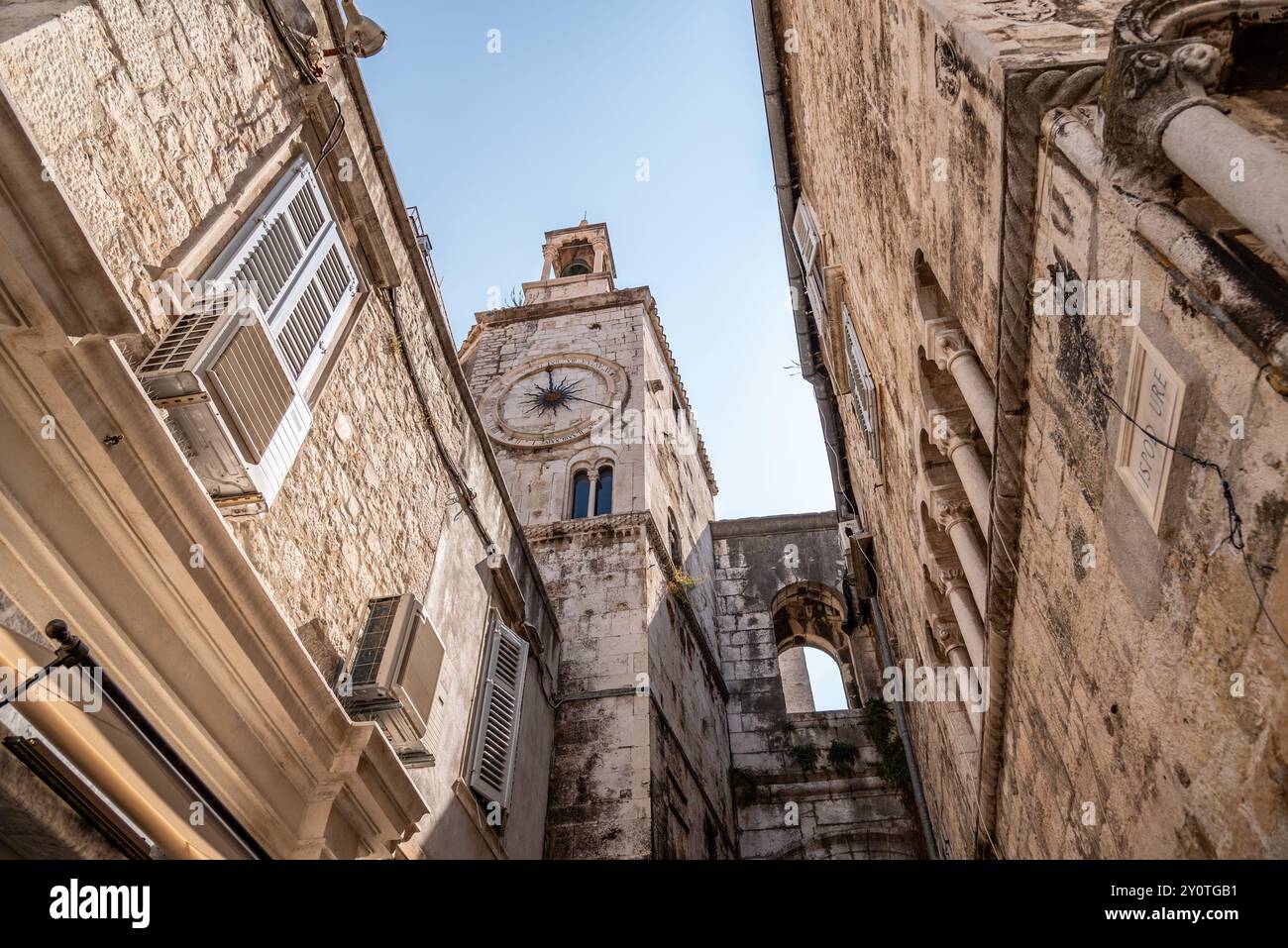 The Belltower of the Church of Our Lady of the Belfry within the Iron ...