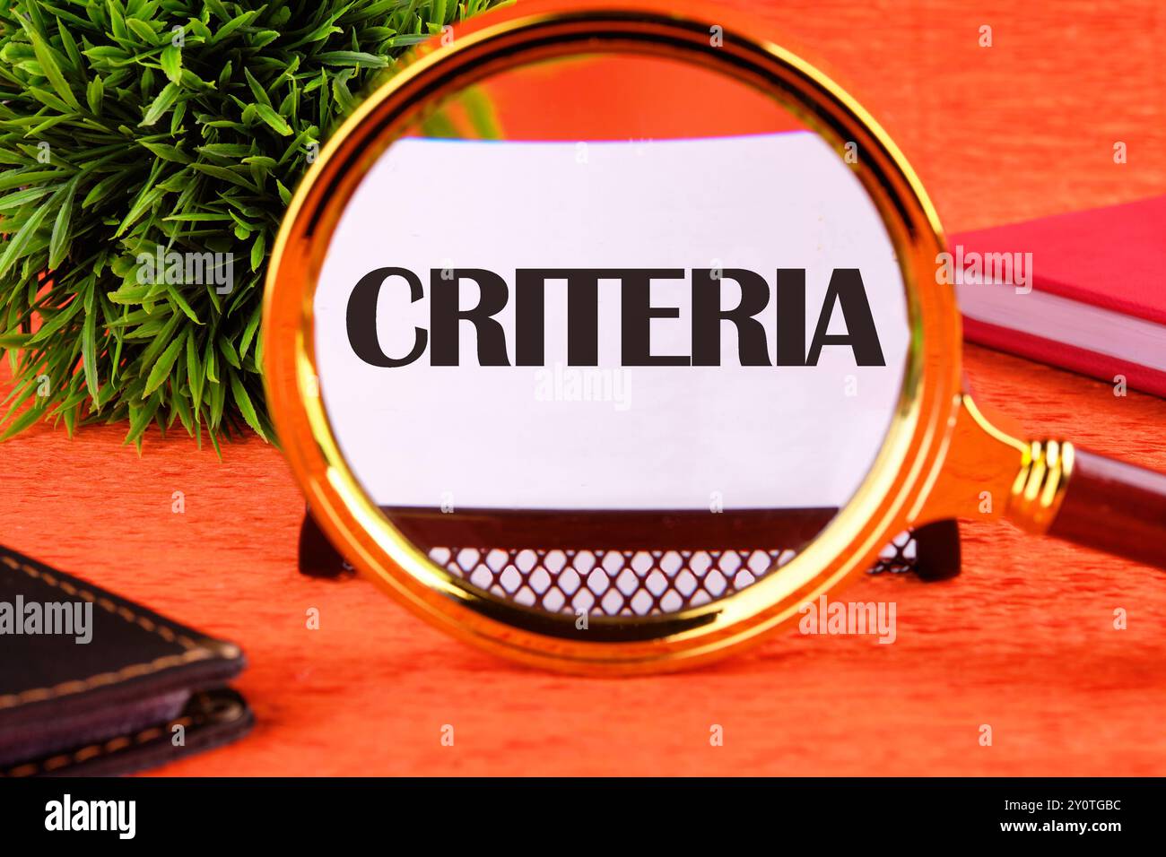 Criteria Controlling Follow Guidelines Conduct Concept. Criteria word ...