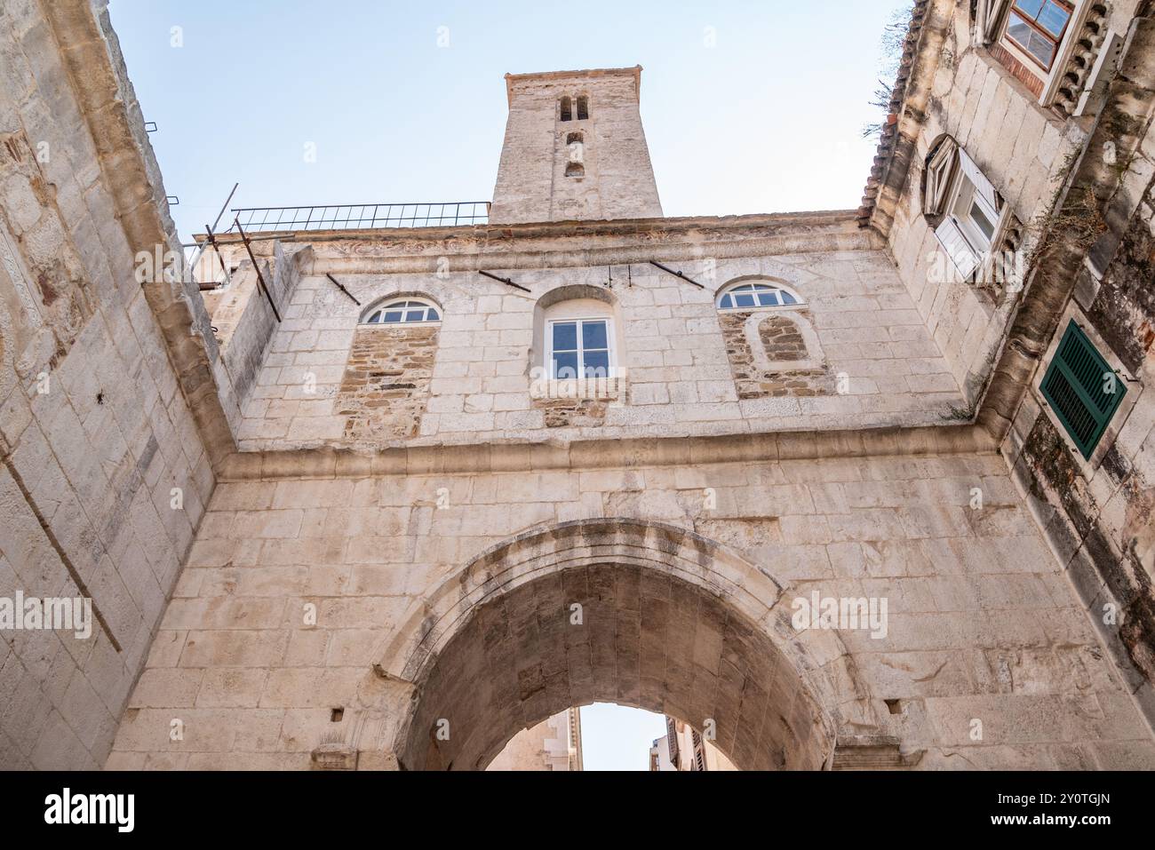 The Iron gate of the Roman Historical Complex of the Palace of ...