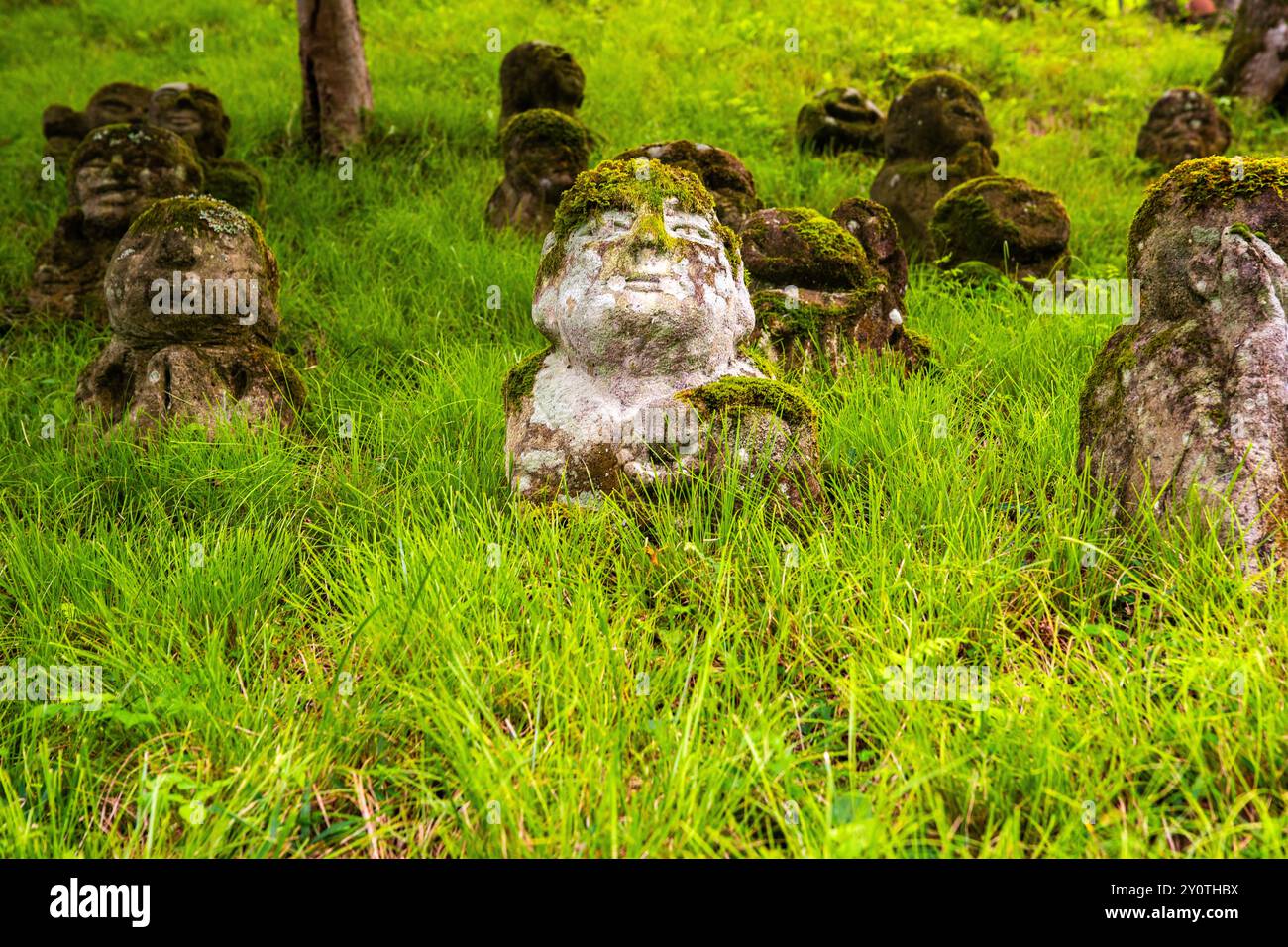 Otagi Nenbutsuji Temple in Arashiyama, Kyoto, Japan Stock Photo - Alamy
