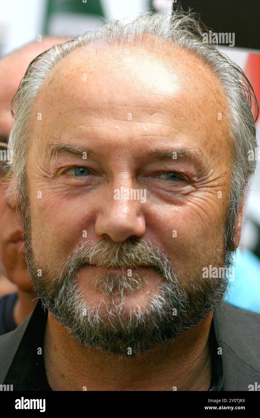 George Galloway, the British Respect party MP Stock Photo - Alamy