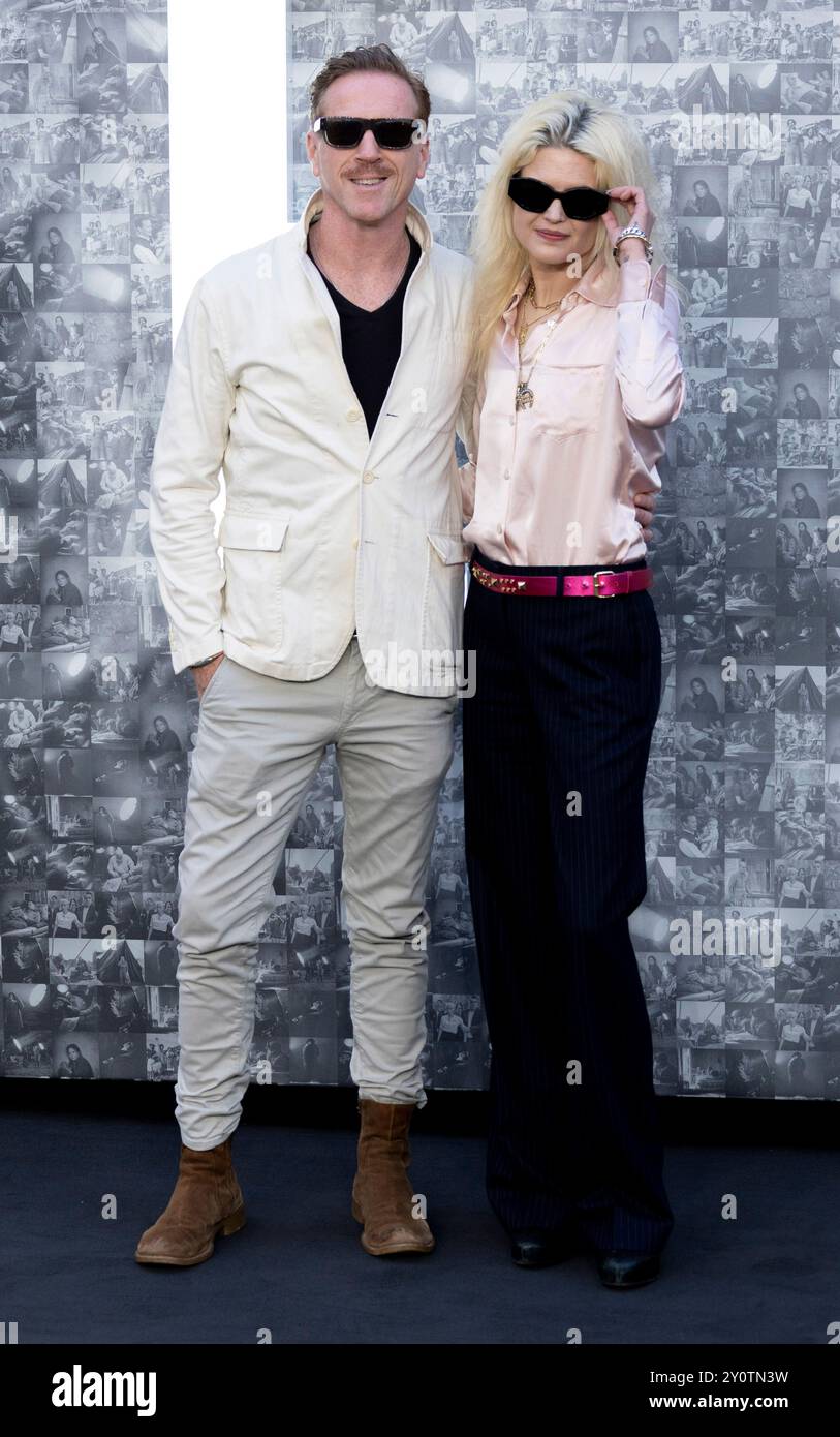 3 Sep 2024, London, England, UK - Damian Lewis and Alison Mosshart ...