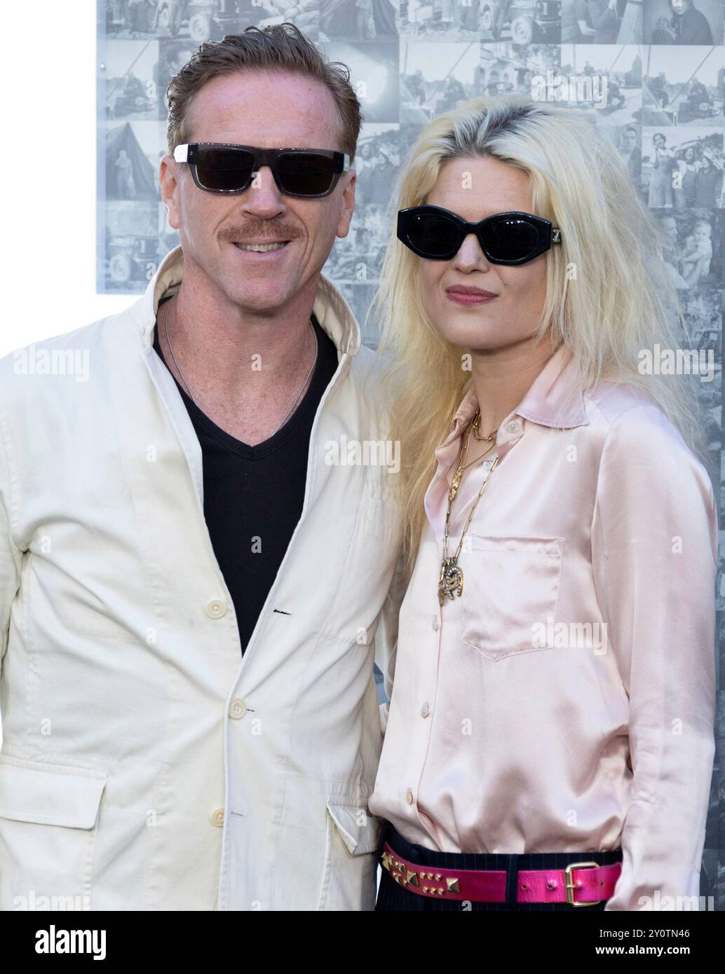 3 Sep 2024, London, England, UK - Damian Lewis and Alison Mosshart ...