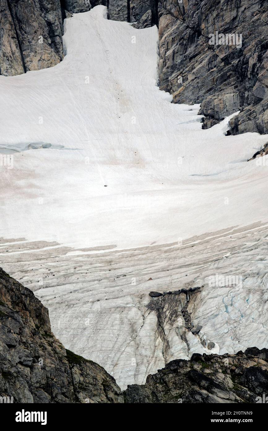 Glacier in prince christian sound, greenland Stock Photo - Alamy