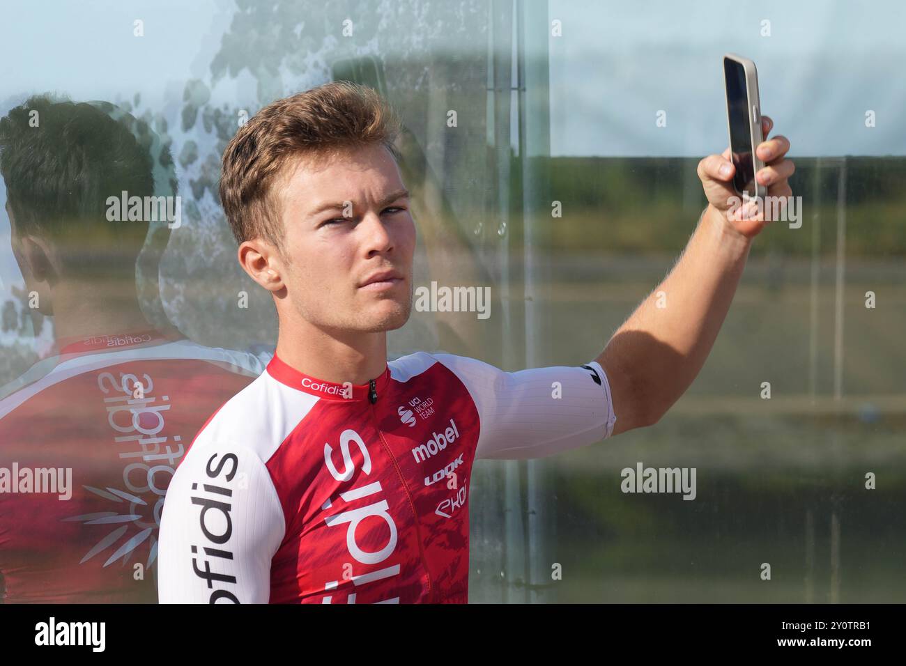 ZINGLE Axel during the Renewi Tour 2024, Stage 3, Blankenberge ...