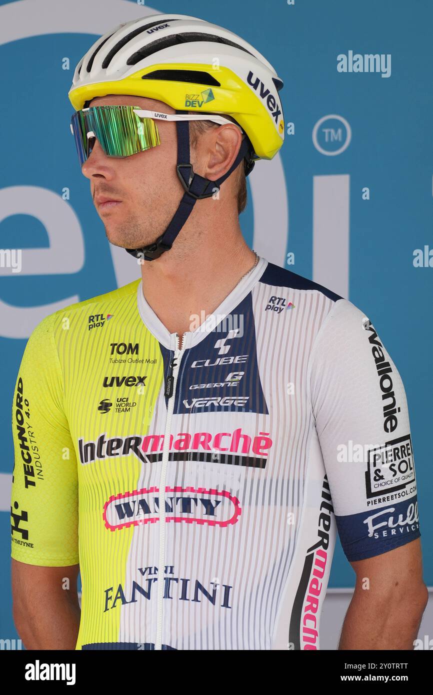 Intermarché - Wanty during the Renewi Tour 2024, Stage 3, Blankenberge ...