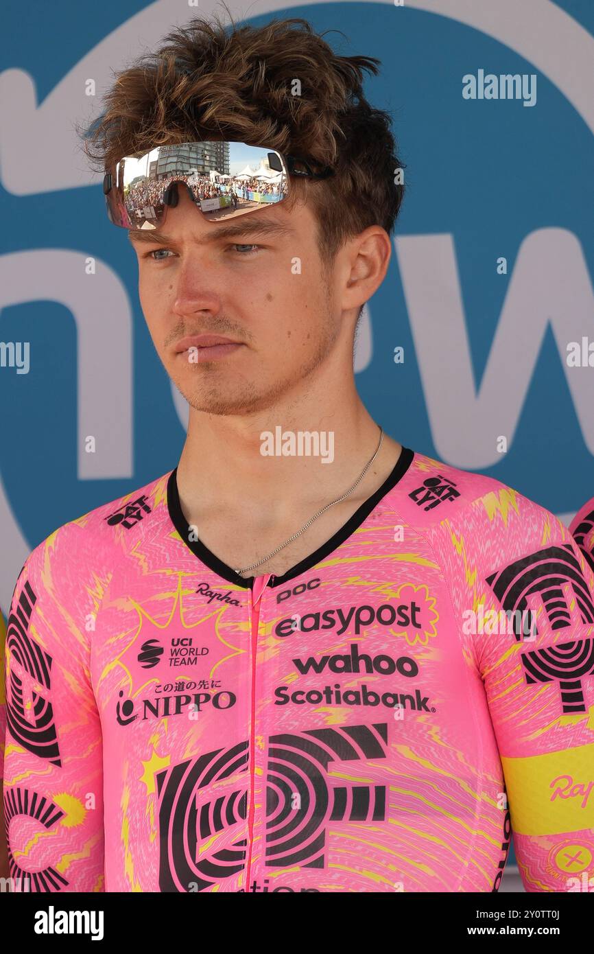 ROOTKIN-GRAY Jack during the Renewi Tour 2024, Stage 3, Blankenberge ...