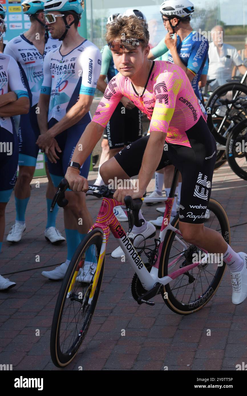 ROOTKIN-GRAY Jack during the Renewi Tour 2024, Stage 3, Blankenberge ...
