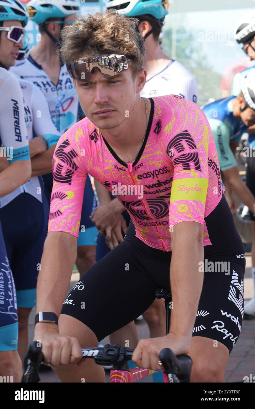 ROOTKIN-GRAY Jack during the Renewi Tour 2024, Stage 3, Blankenberge ...