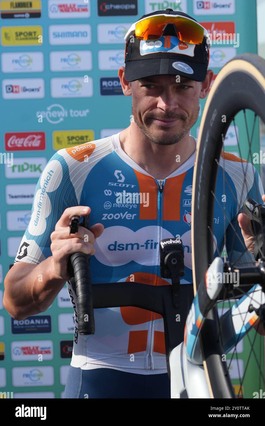 Alex Edmondson during the Renewi Tour 2024, Stage 3, Blankenberge – Ardooie on 30 August 2024 in ...