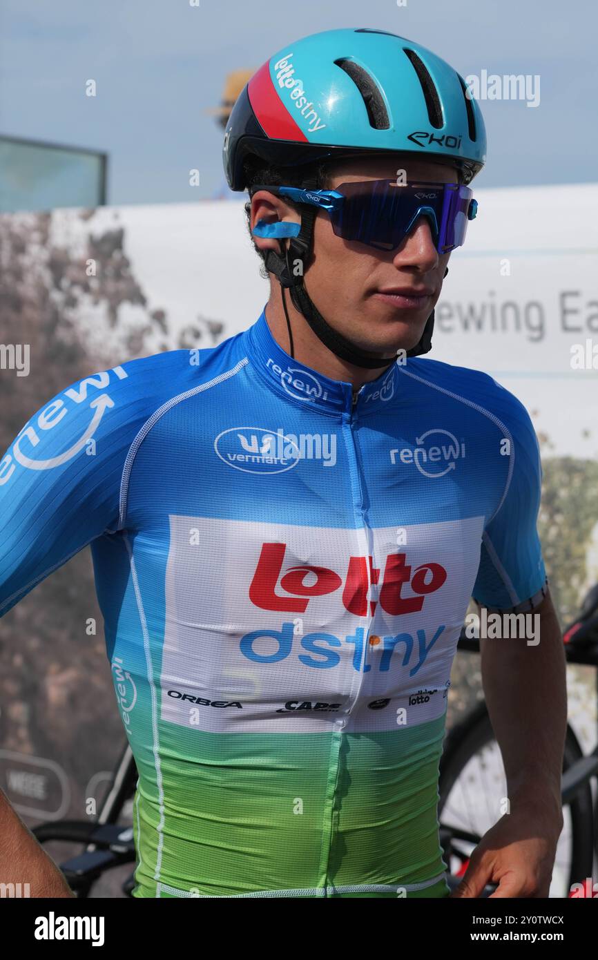 Alec Segaert during the Renewi Tour 2024, Stage 3, Blankenberge ...