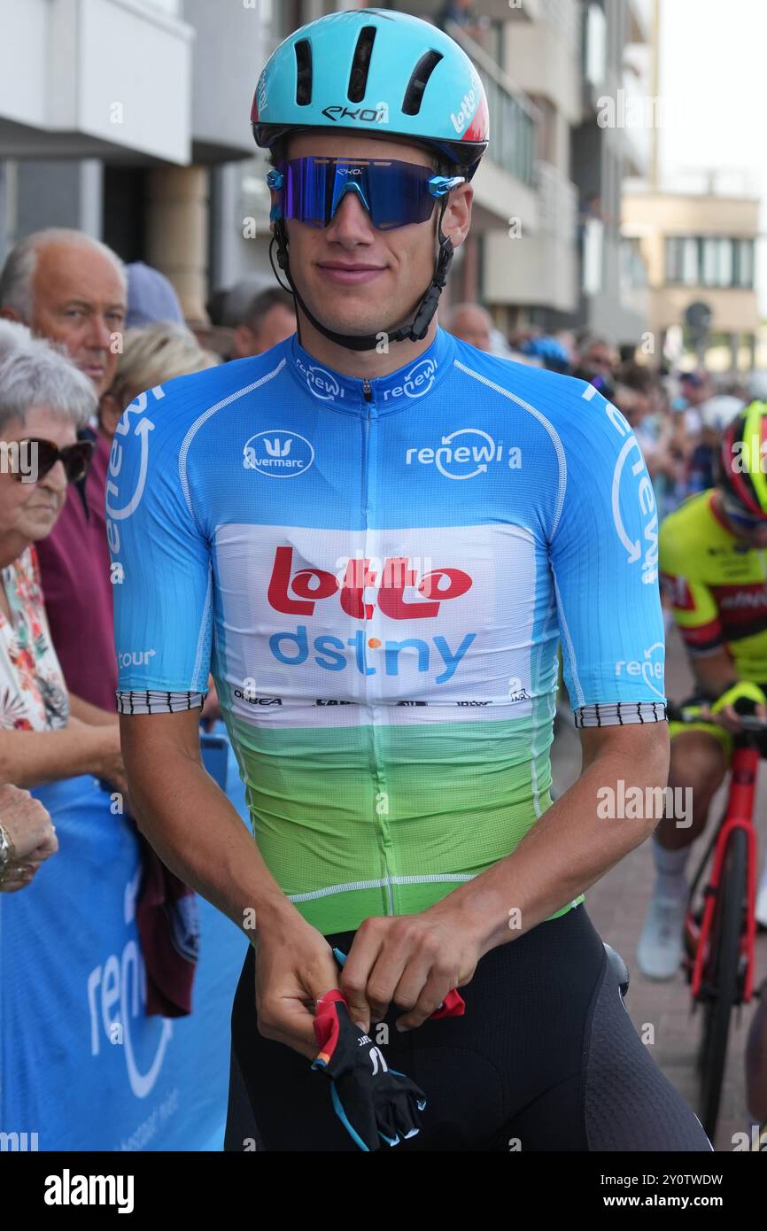 Alec Segaert during the Renewi Tour 2024, Stage 3, Blankenberge ...