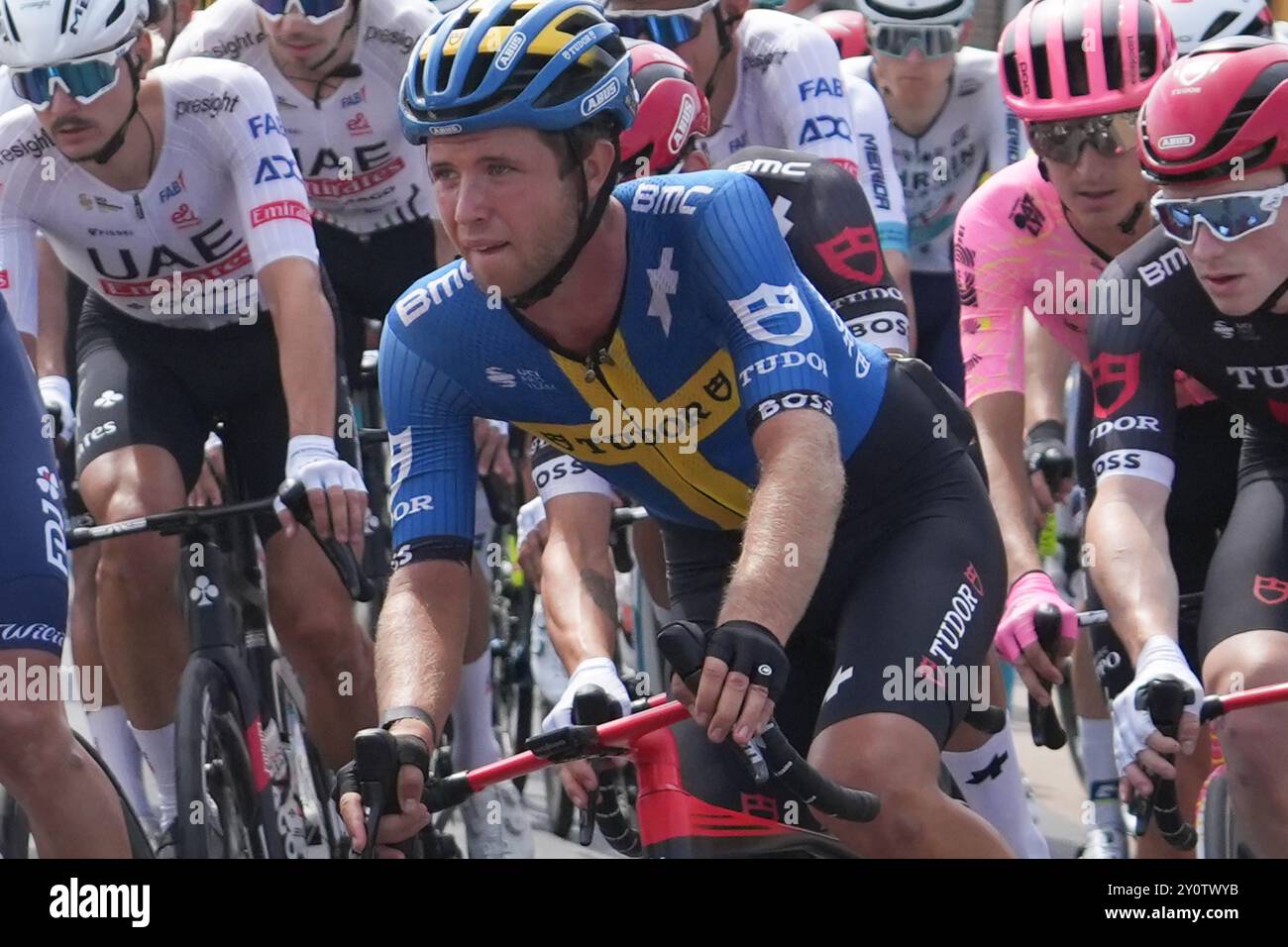 ERIKSSON Jacob during the Renewi Tour 2024, Stage 3, Blankenberge ...