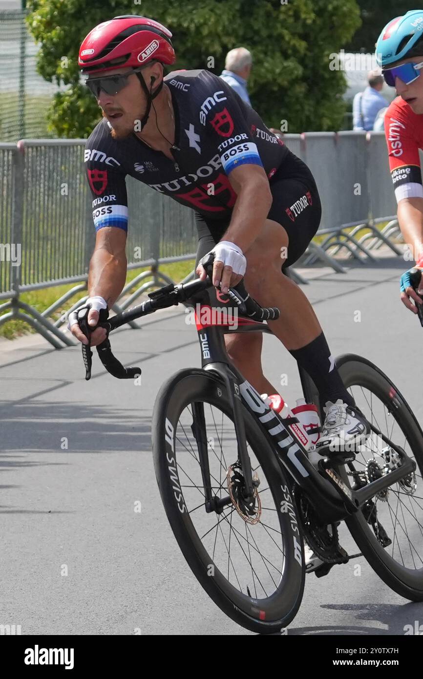 TRENTIN Matteo during the Renewi Tour 2024, Stage 3, Blankenberge ...