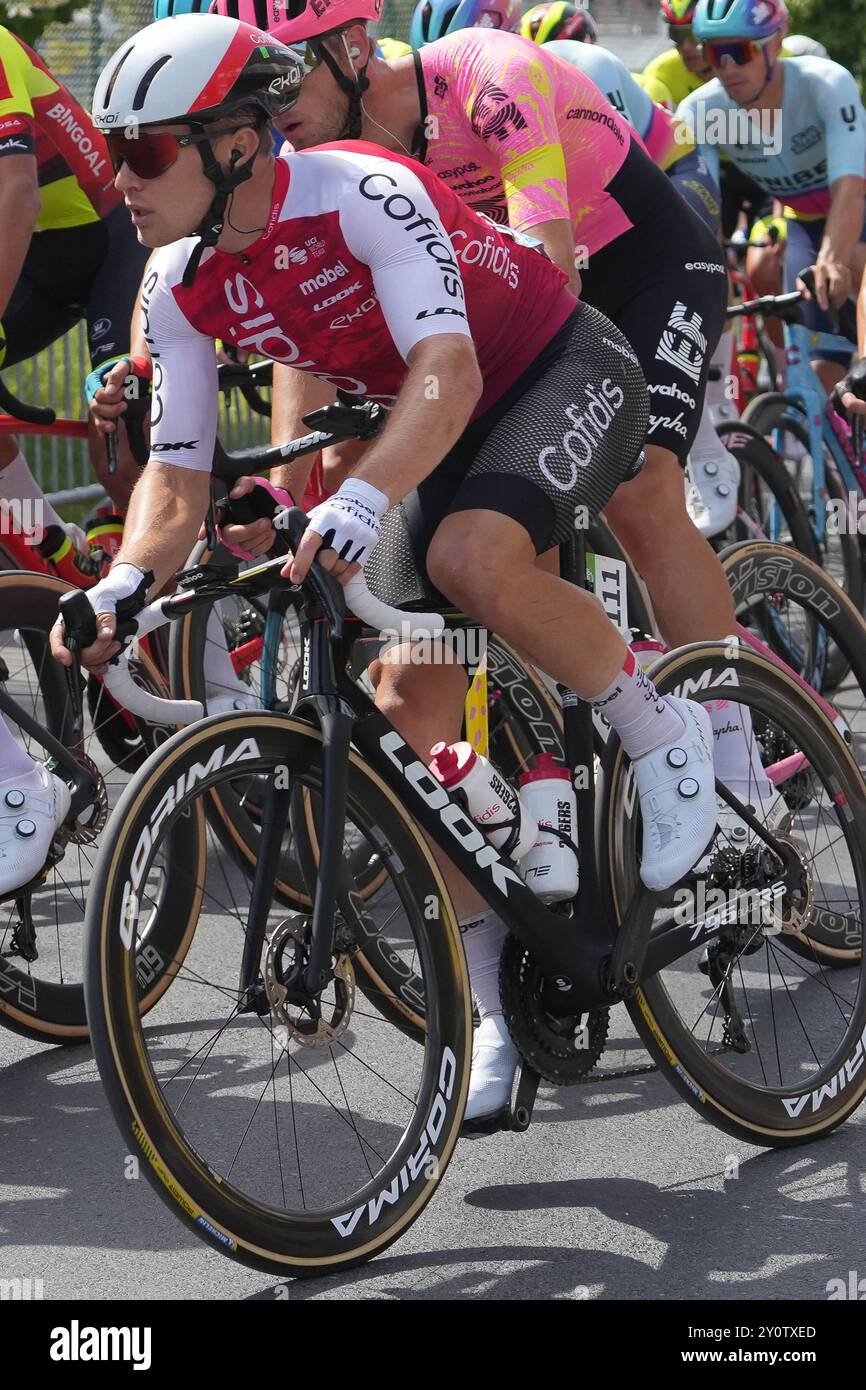 ZINGLE Axel during the Renewi Tour 2024, Stage 3, Blankenberge ...
