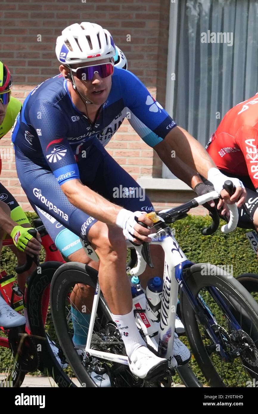 LIENHARD Fabian during the Renewi Tour 2024, Stage 3, Blankenberge ...