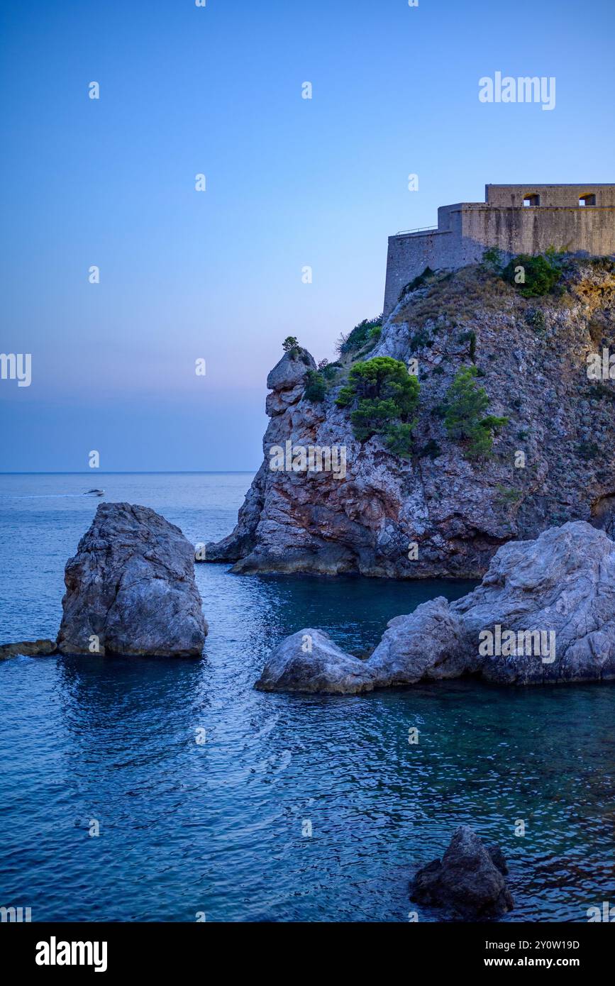Fort Lovrijenac and the medieval walls of the Old Walled City of ...