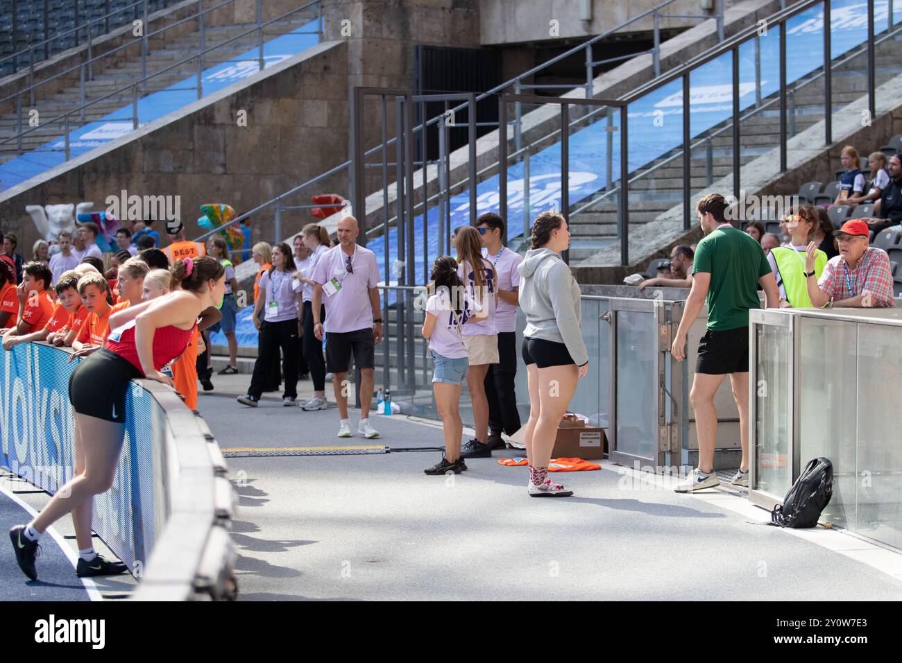 Berlin, Germany. 01rd Sep, 2024.Athletics, Meeting, ISTAF: Discus Throw ...