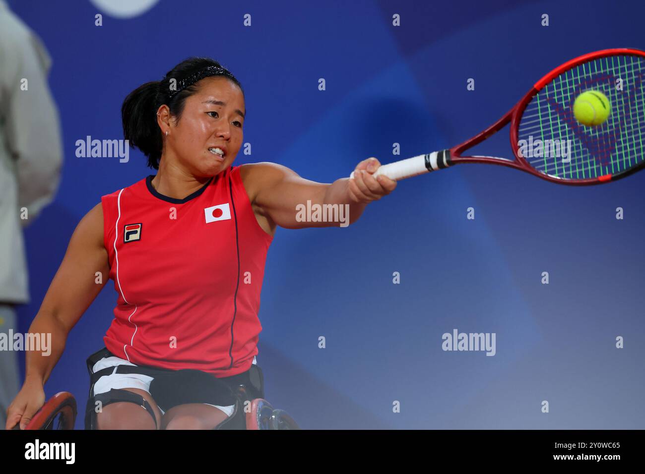 Paris, France. 3rd Sep, 2024. Yui Kamiji (JPN) Wheelchair Tennis : Womens Singles Quarter-final ...