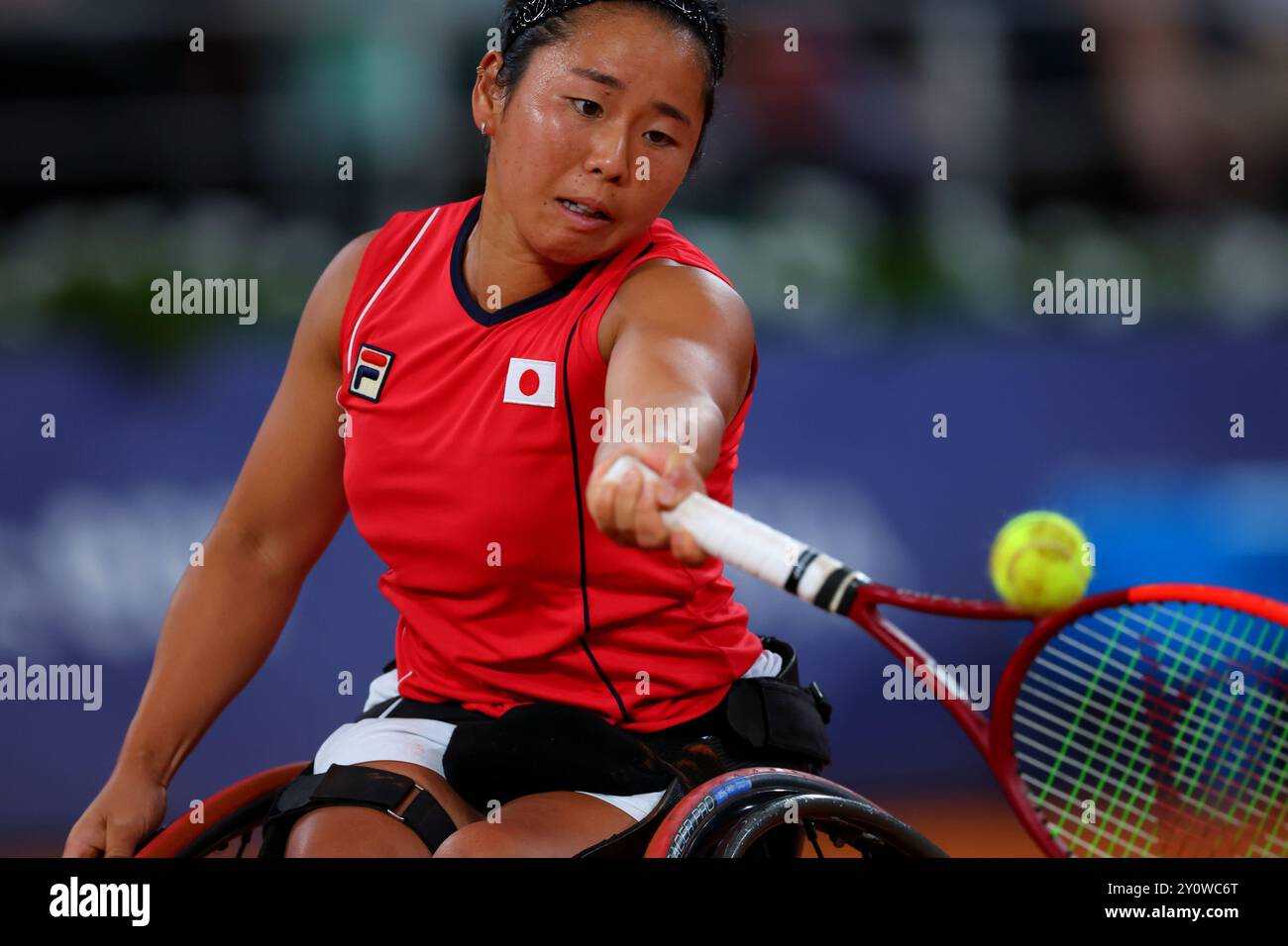 Paris, France. 3rd Sep, 2024. Yui Kamiji (JPN) Wheelchair Tennis : Womens Singles Quarter-final ...